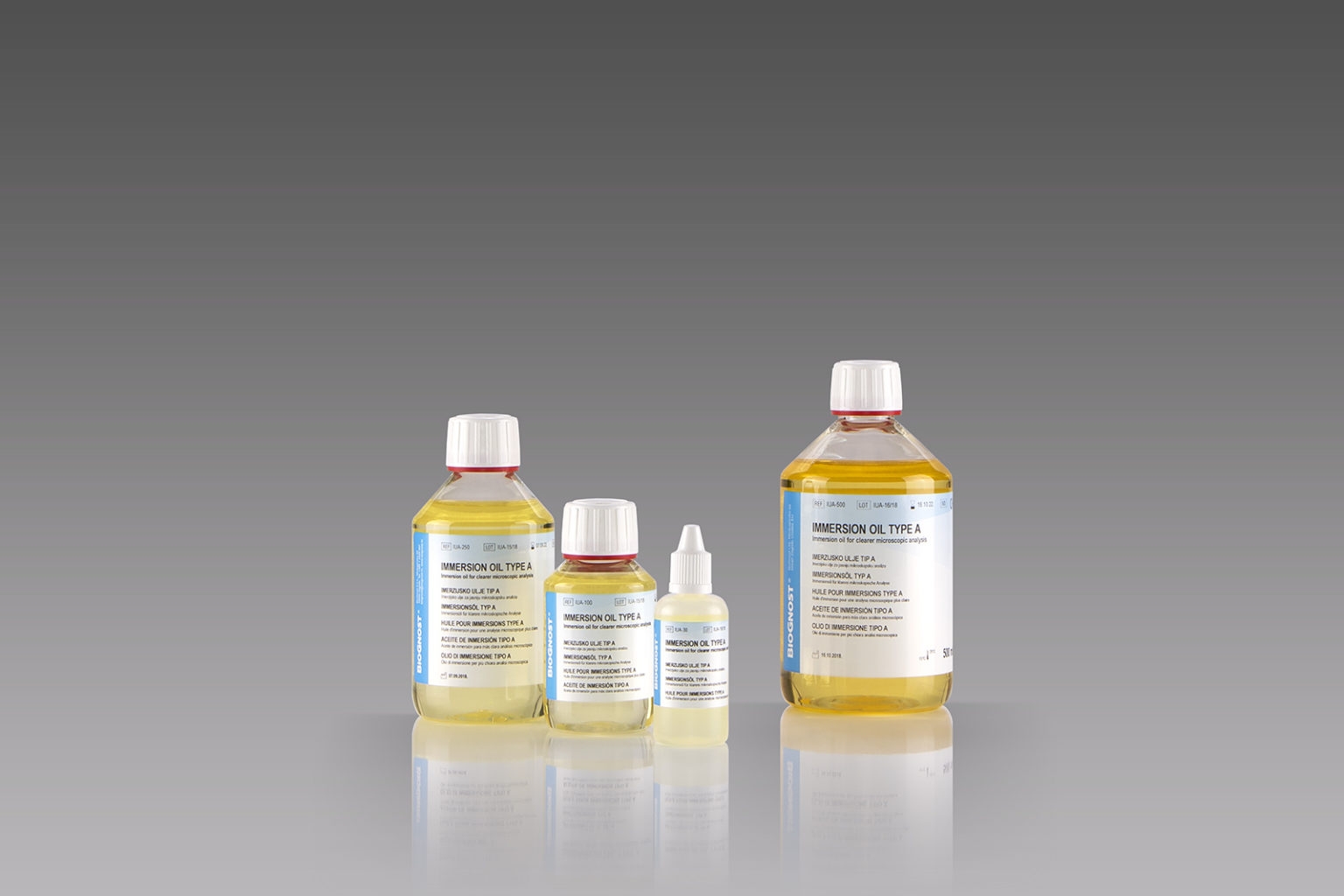Immersion oil type A - Biognost
