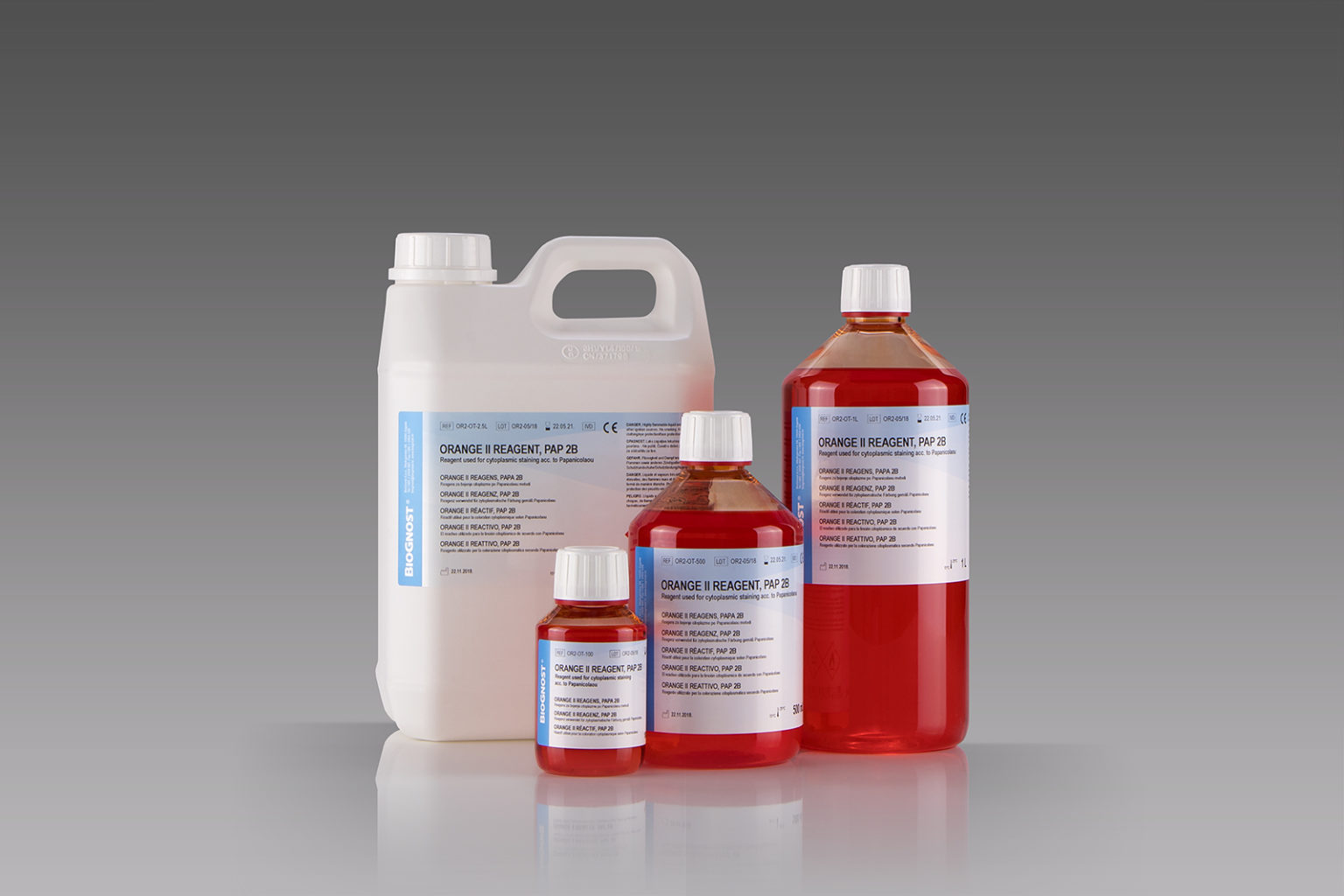 Orange II reagent, Pap 2B - Biognost