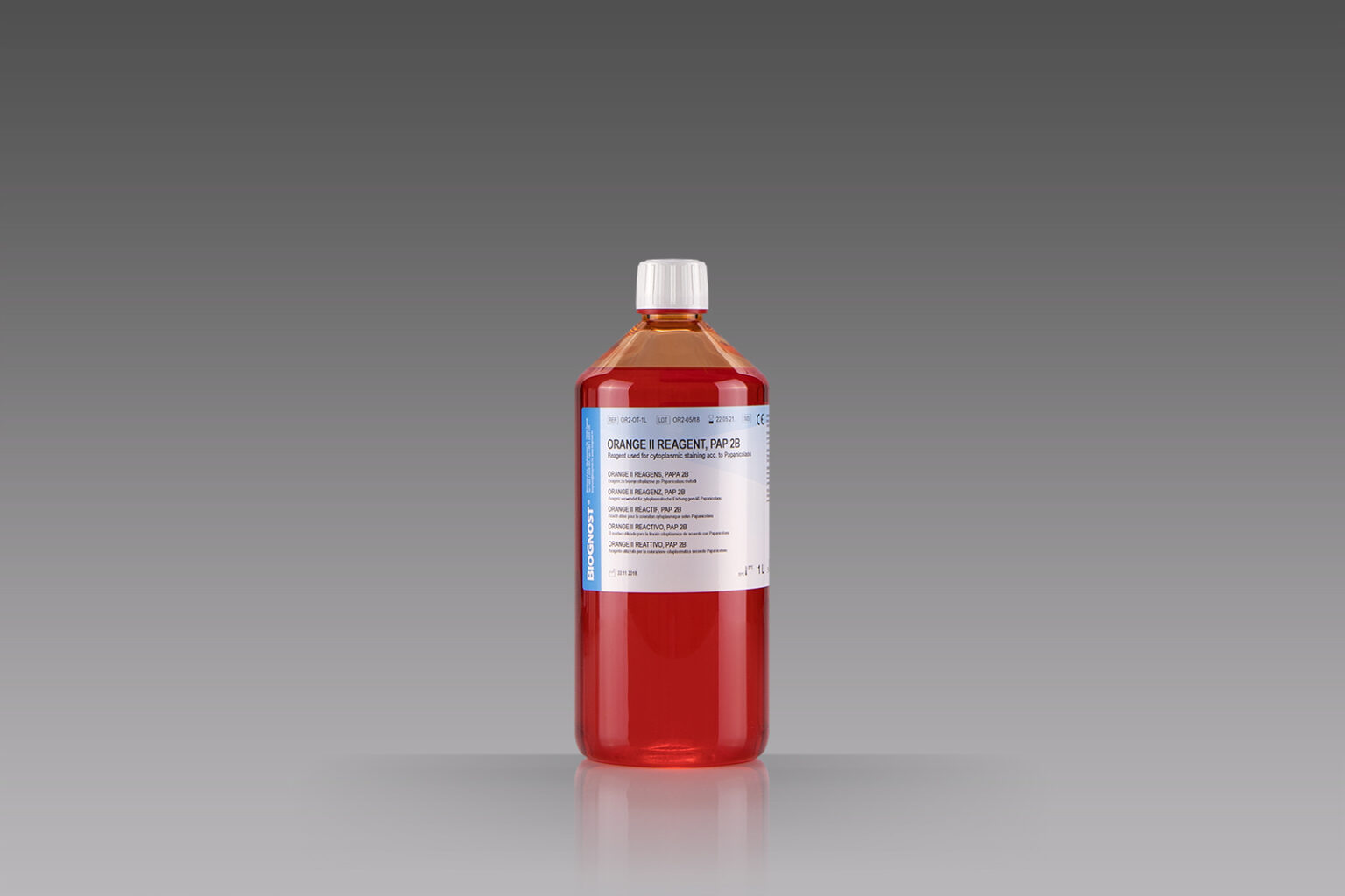 Orange II reagent, Pap 2B - Biognost